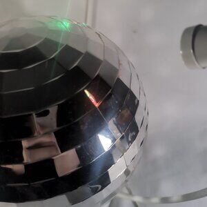 IKEA | Accents | Ikea Dansa Disco Ball Lamp Light Silver Mirror White ...